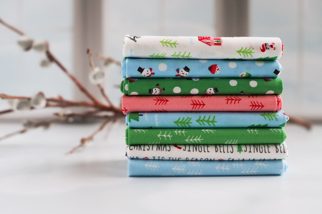 Fat Quarters-north Pole by Stacey Lest Hsu for Moda-out of Print - Etsy