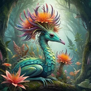 Fantasy Art, Mythical Creatures, Enchanted Forest, Digital ...