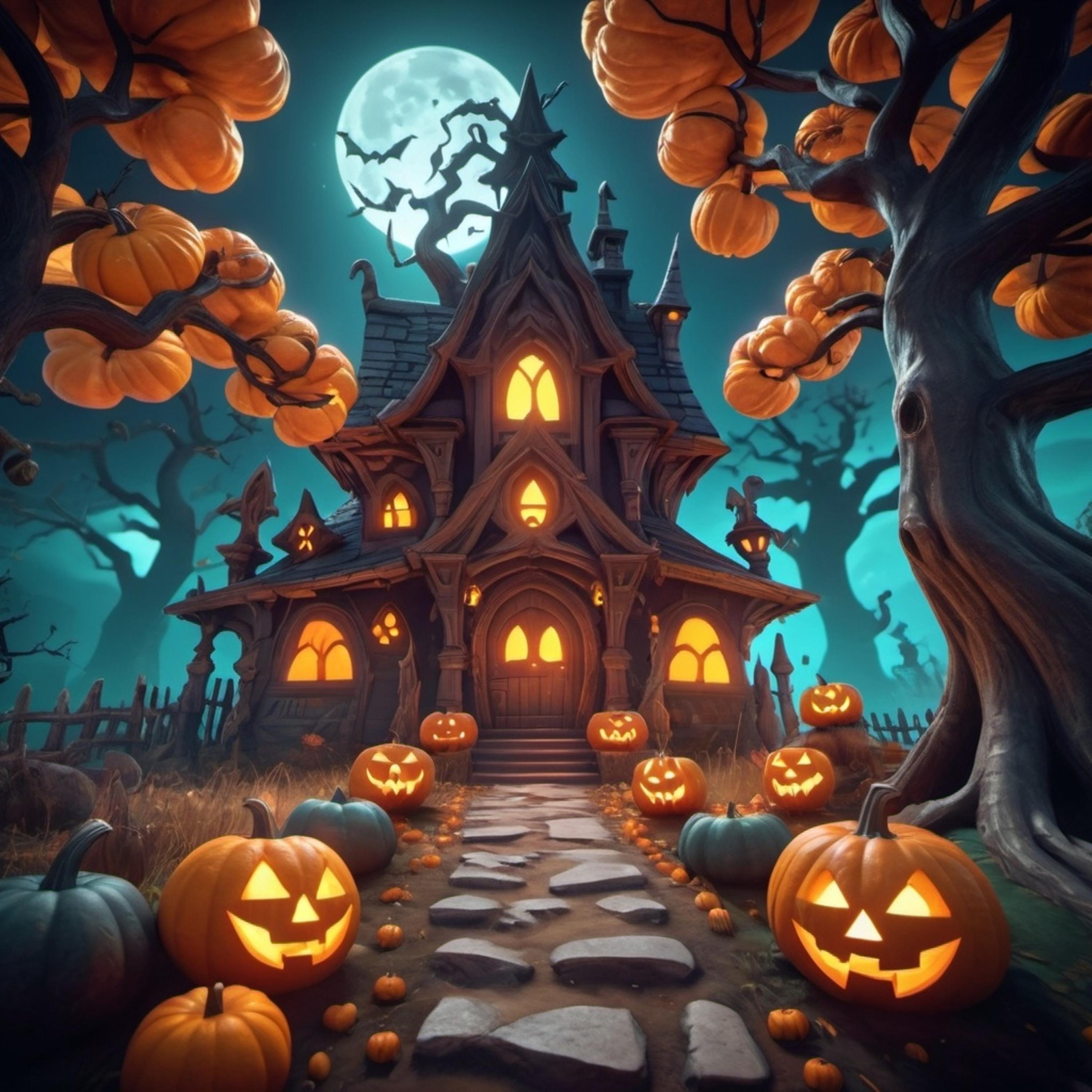 Halloween Decorations, Haunted House Decor, Gothic Halloween Art ...