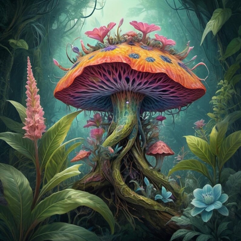 Fantasy Art, Mythical Creatures, Enchanted Forest, Digital ...