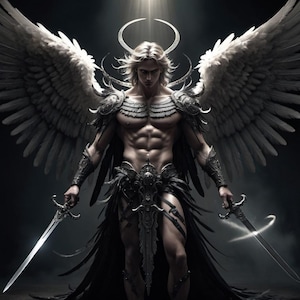 Angelic Warrior, Celestial Guardian, Fantasy Art, Divine Protector ...