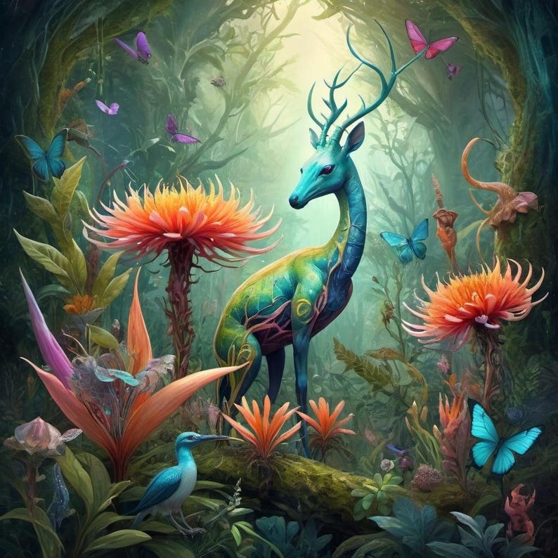 Fantasy Art, Mythical Creatures, Enchanted Illustrations, Magical ...