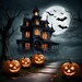 Halloween Decorations, Haunted House Decor, Gothic Halloween Art ...