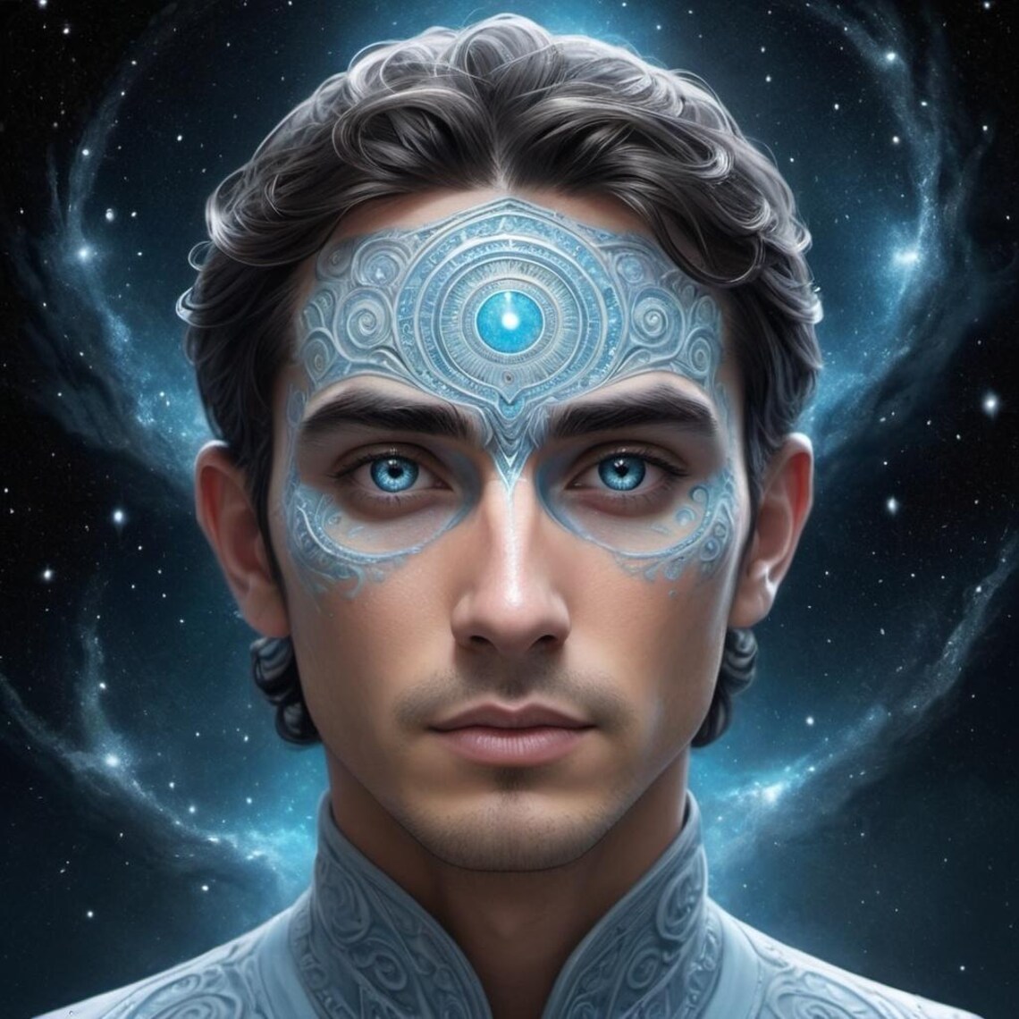 Ice Monarchs, Frozen Realms, Fantasy Art, Ice King, Ice Queen, Mystical ...
