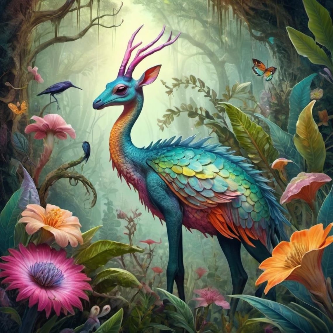 Fantasy Art, Mythical Creatures, Enchanted Illustrations, Magical ...
