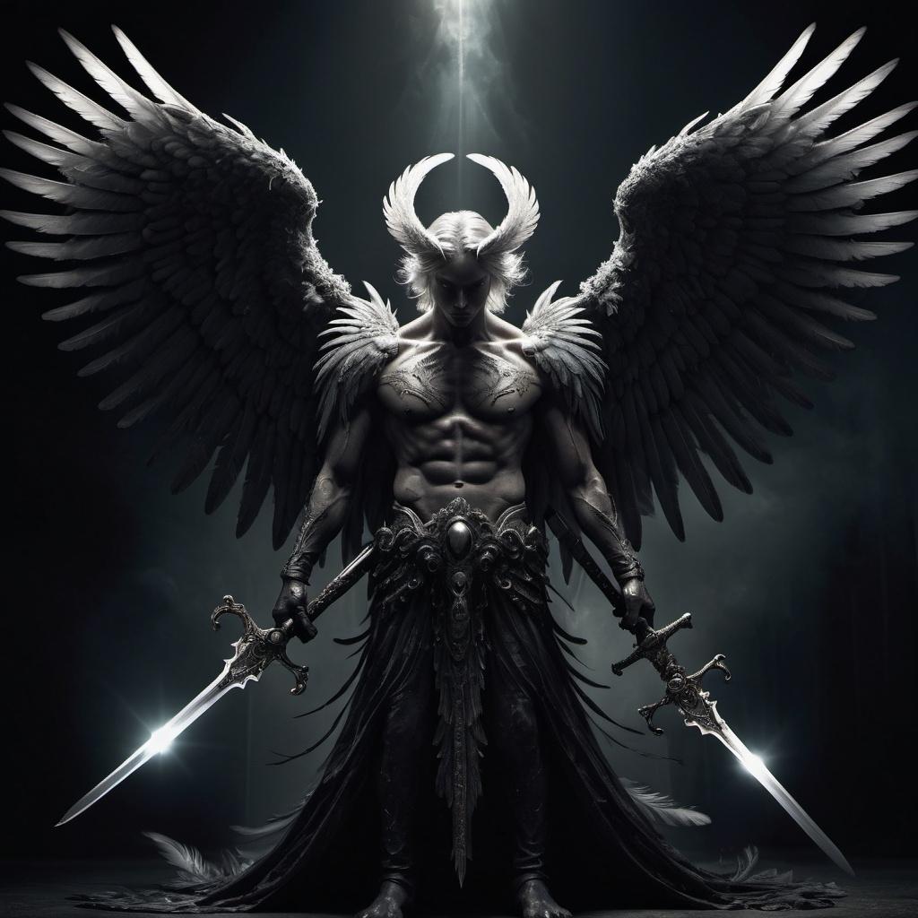 Angelic Warrior, Celestial Guardian, Fantasy Art, Divine Protector ...