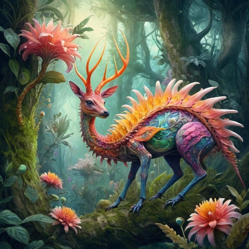 Fantasy Art, Mythical Creatures, Enchanted Illustrations, Magical ...