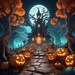 Halloween Decorations, Haunted House Decor, Gothic Halloween Art ...