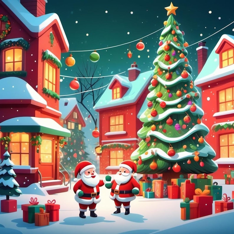 Cozy Christmas Decor, Festive Living Room, Fireplace With Stockings ...