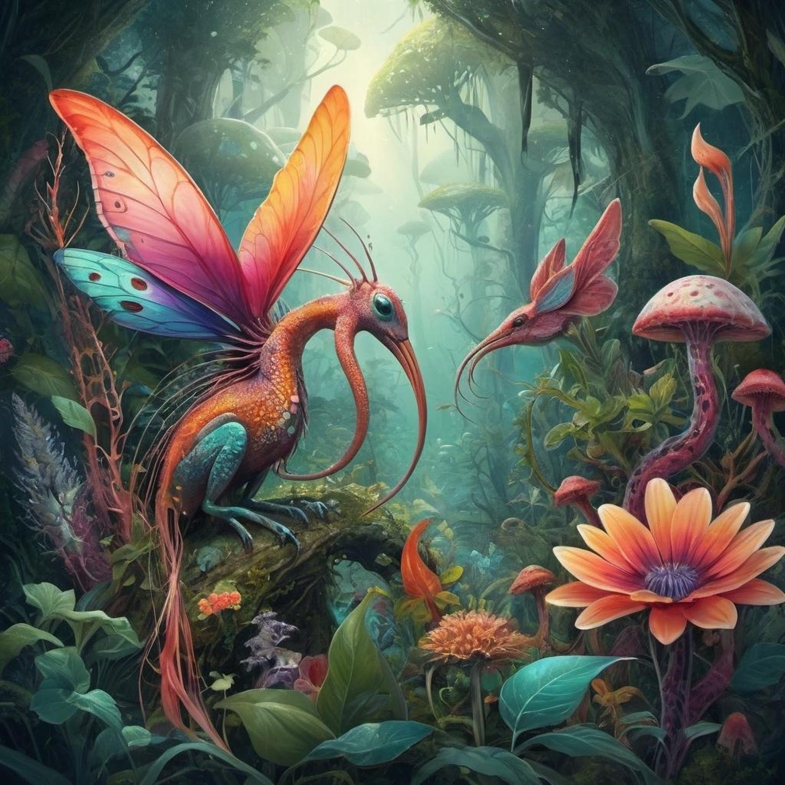 Fantasy Art, Mythical Creatures, Enchanted Illustrations, Magical ...