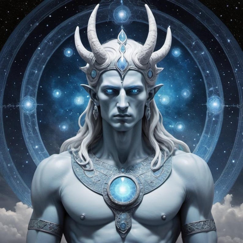Ice Monarchs, Frozen Realms, Fantasy Art, Ice King, Ice Queen, Mystical ...