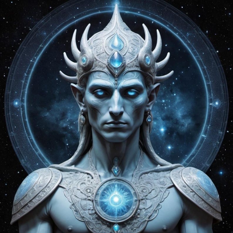 Ice Monarchs, Frozen Realms, Fantasy Art, Ice King, Ice Queen, Mystical ...