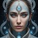 Ice Monarchs, Frozen Realms, Fantasy Art, Ice King, Ice Queen, Mystical ...