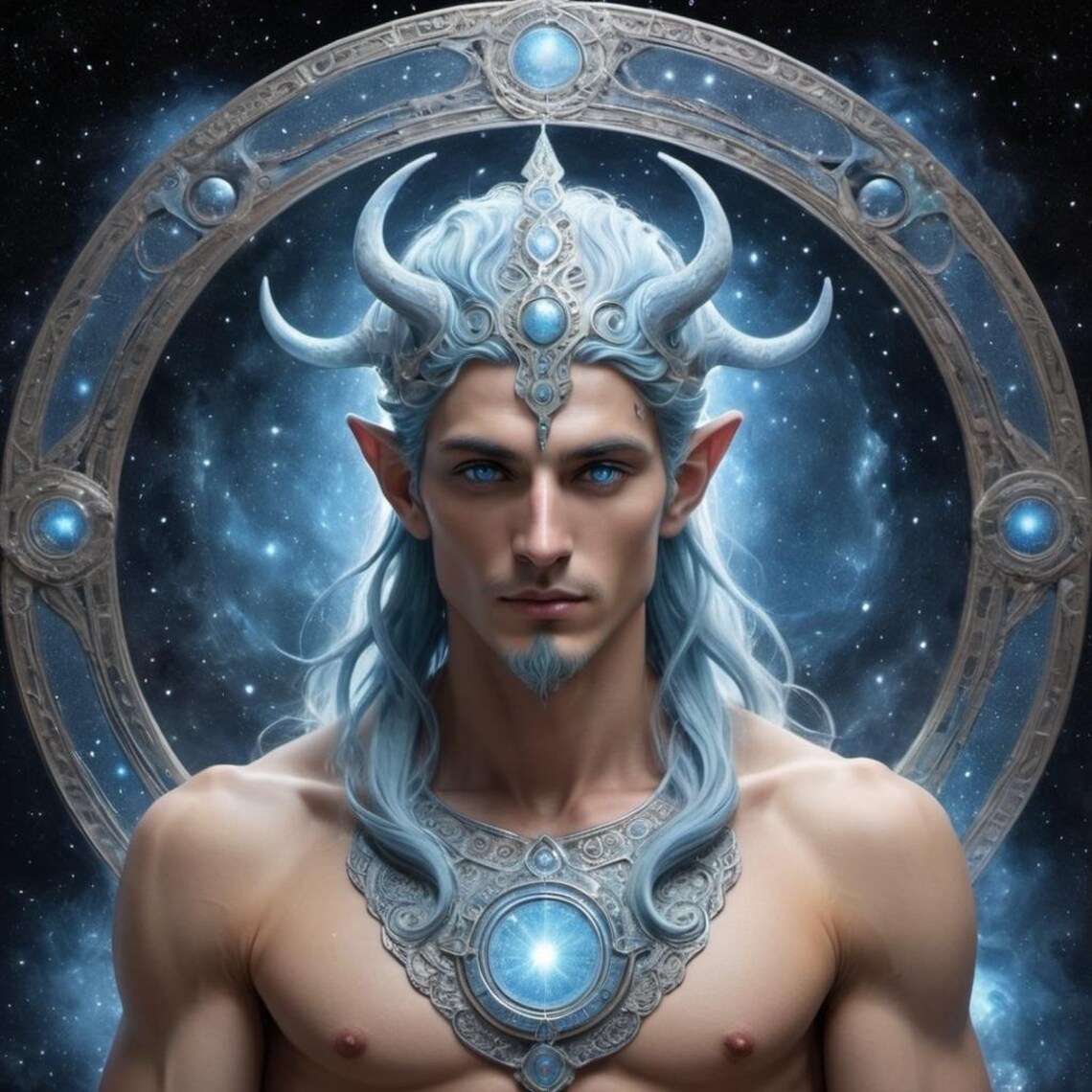 Ice Monarchs, Frozen Realms, Fantasy Art, Ice King, Ice Queen, Mystical Beings, Winter ...