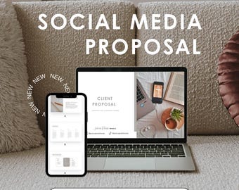 Social Media Proposal Template Freelance Client Proposal Proposal Template for Social Media ...