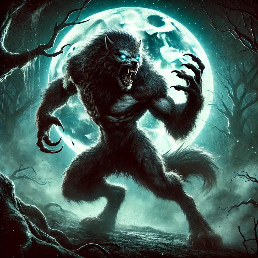 Werewolf Transformation Scene - Etsy