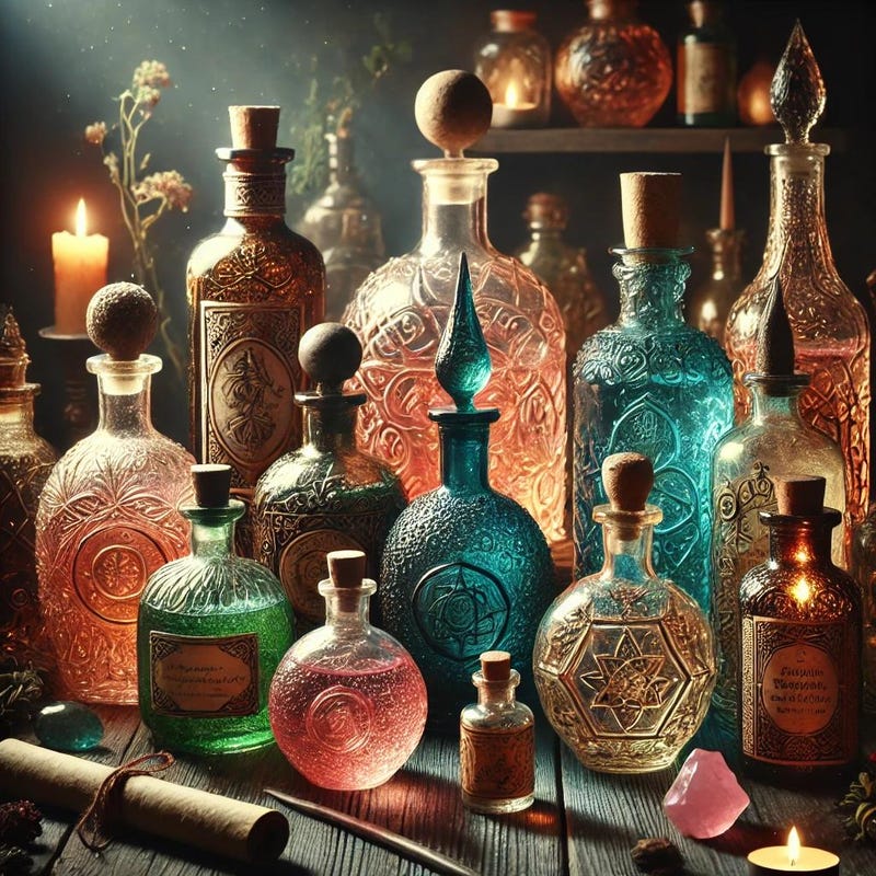 Potion Bottles - Etsy
