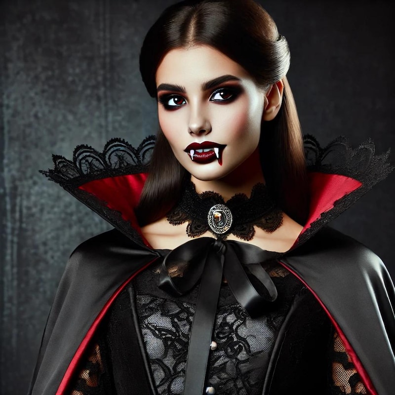 Female Vampire Wall Art - Etsy