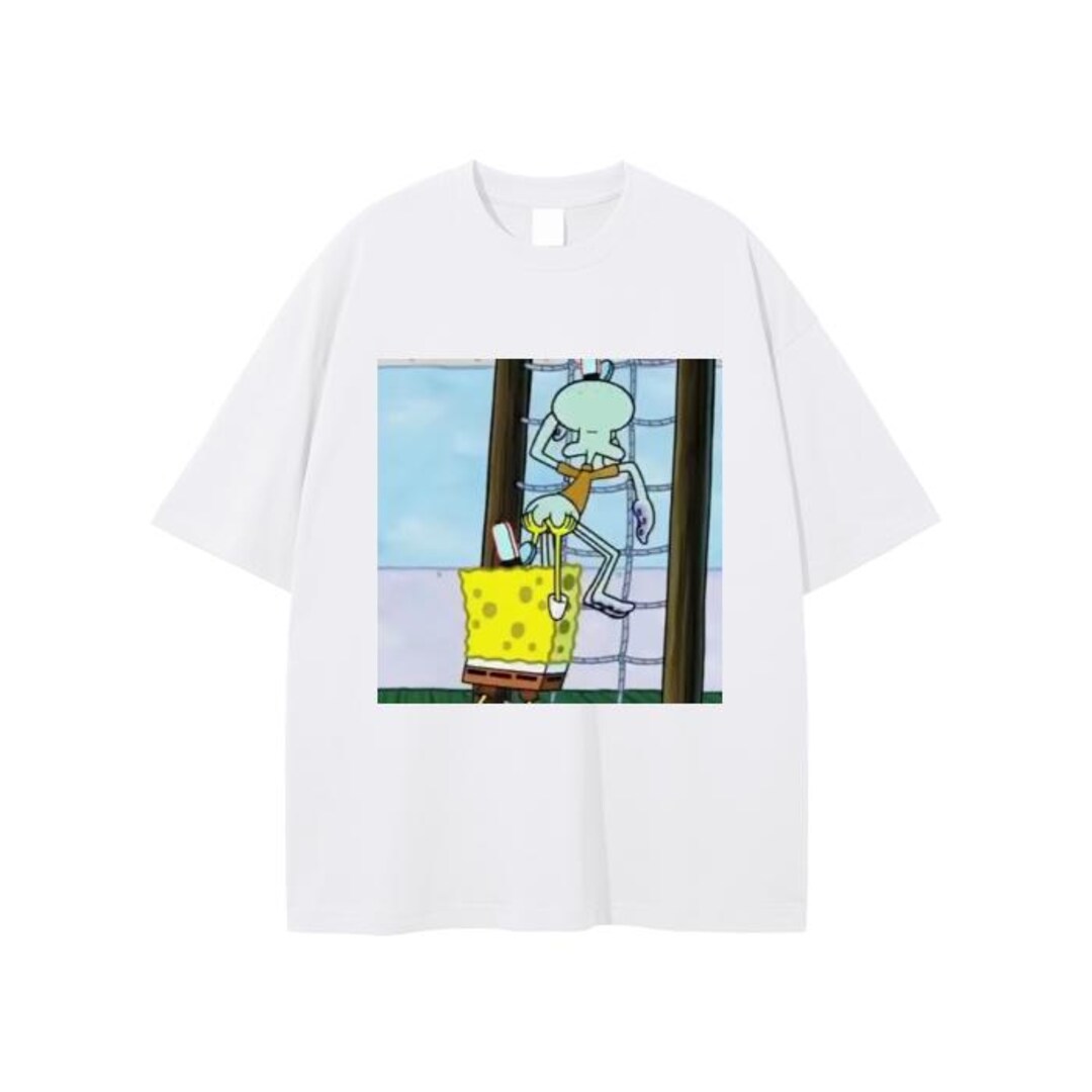 Spongebob X Squidward Freaky Graphic Tshirt - Etsy