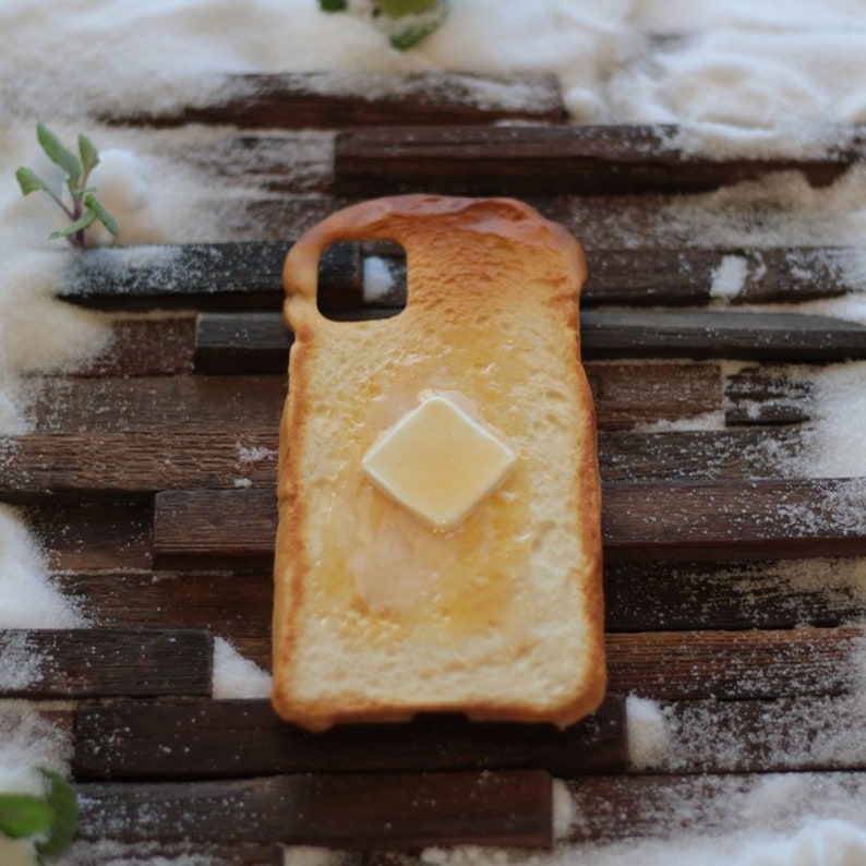 1-month Wait - Fairy Square Butter Toast Smartphone Case [compatible ...