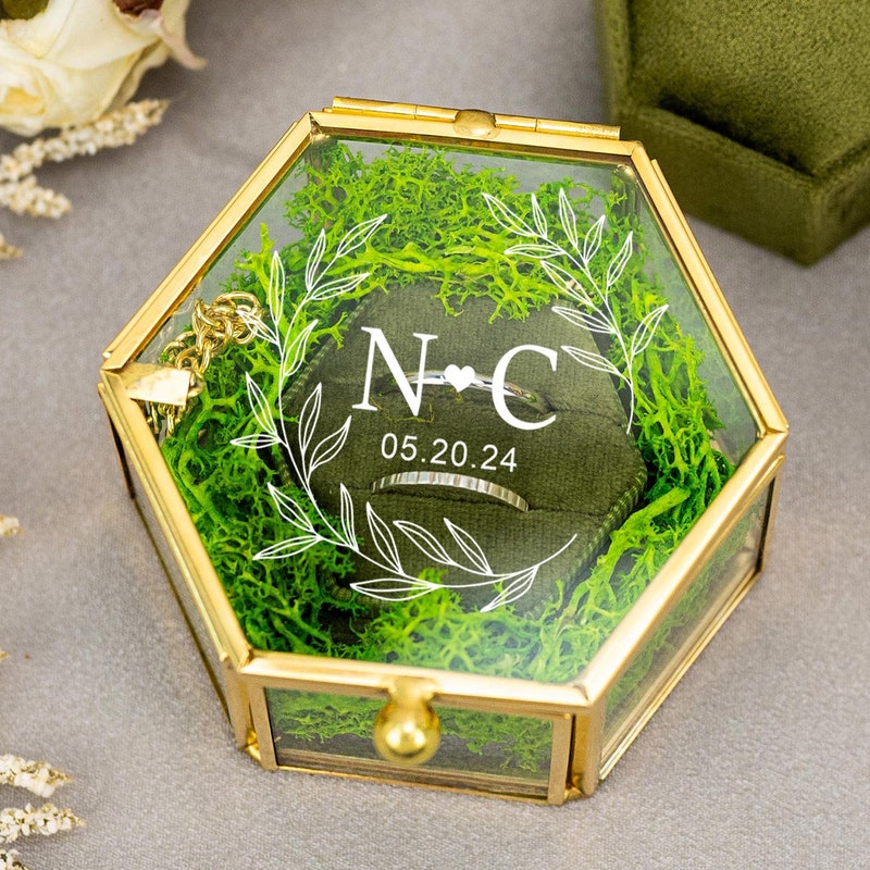 Geometric Ring Box - Etsy