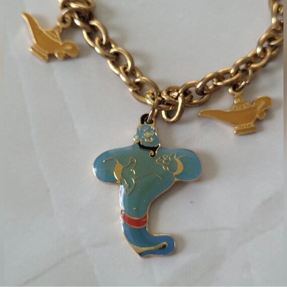 Vintage Disney Aladdin Genie Magic Lamps Gold Tone Ch… - Gem