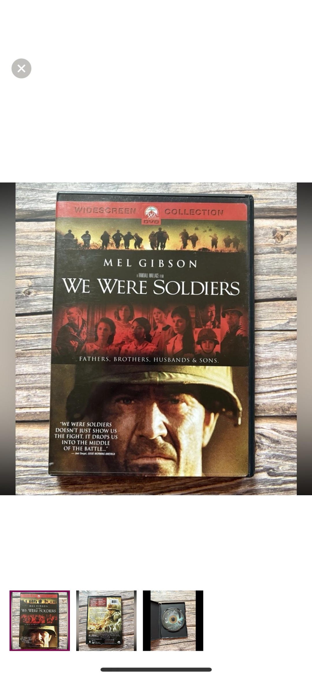 We Were Soldiers DVD - Widescreen Collection - Etsy