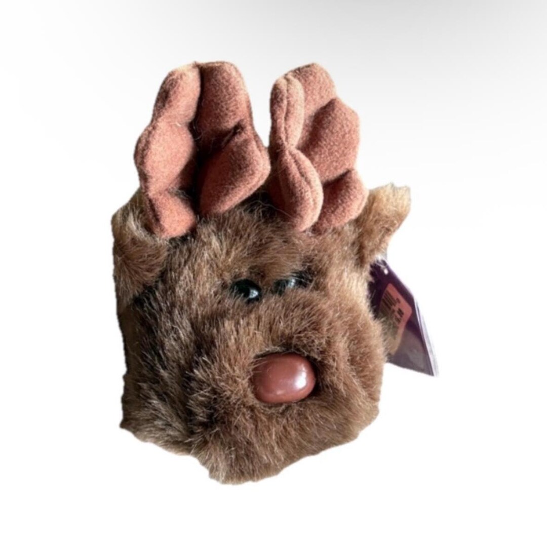 Swibco Puffkins Gus the Moose Tag Errors Stuffed Animal Collectible PVC ...