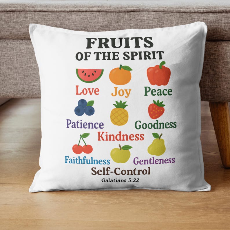 Fruits of the Spirit Png, Christian Bible Verse PNG, Faith Based Png ...