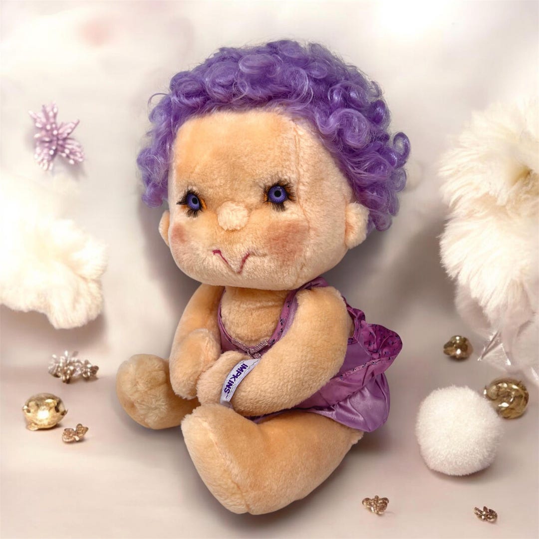 Vintage Ballerina Hugga Bunch Impkins Plush Doll by Kenner, 1980s ...