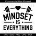 Mindset is Everything SVG, Motivationsl Svg, Mental Health Svg, Self ...
