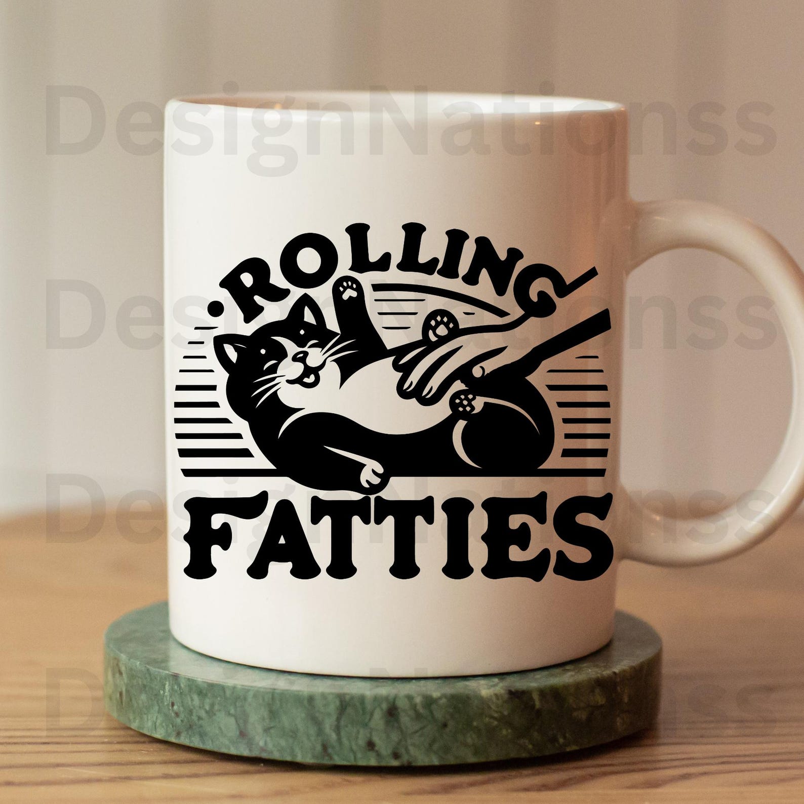 Rolling Fatties SVG, Funny Fat Cat Svg, Cat Lovers Gift, Funny Cat Meme ...