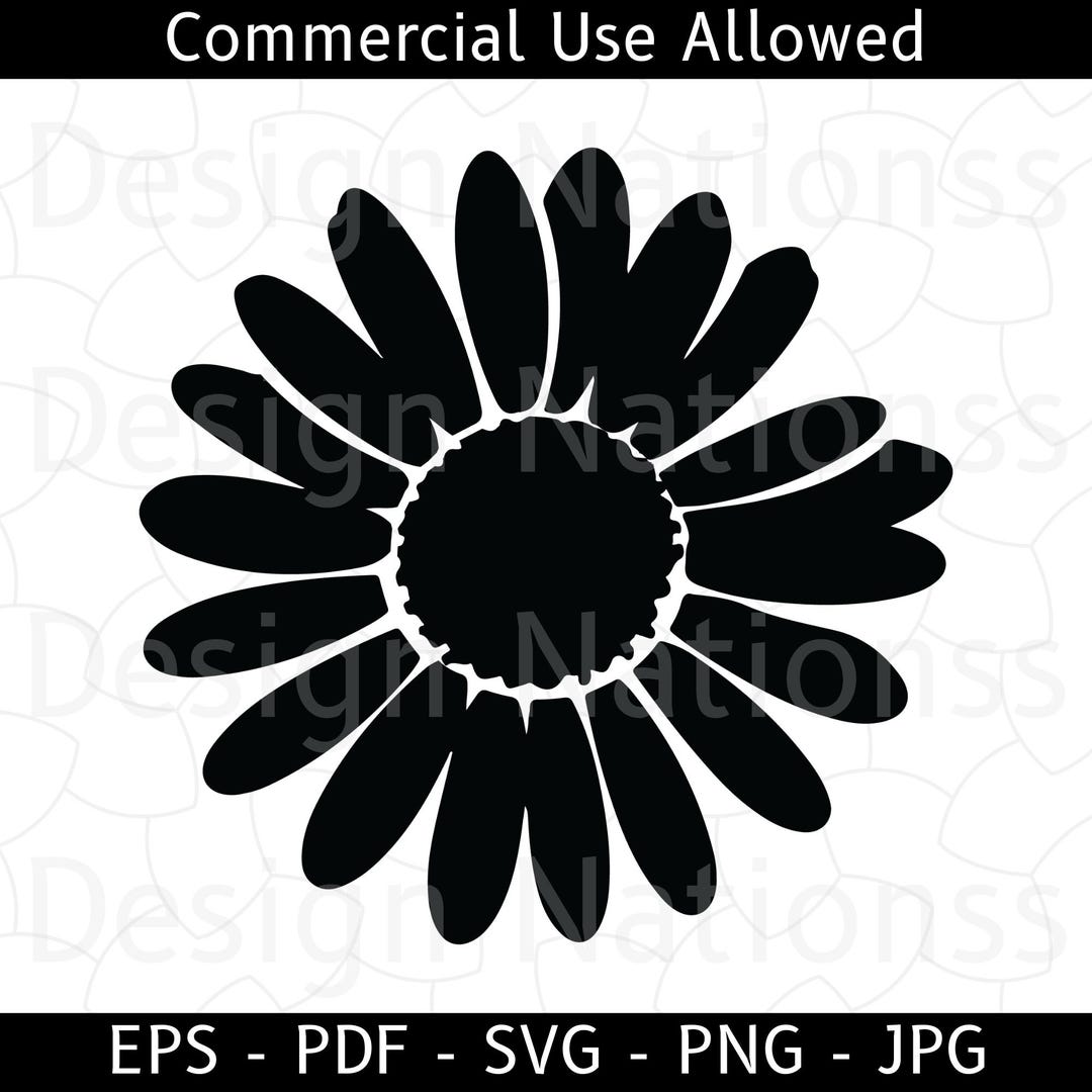 Daisy Flowers SVG, Retro Flower Cut File, Retro Groovy, Daisy SVG ...