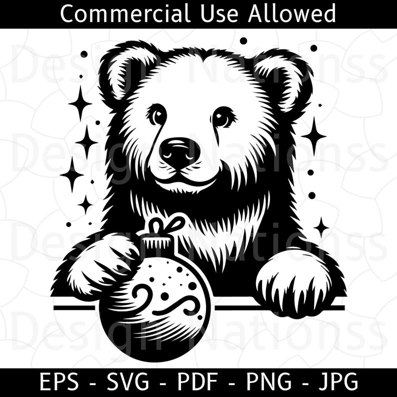 Cute Christmas Animals SVG Bundle Clipart, Christmas Designs, Cow ...