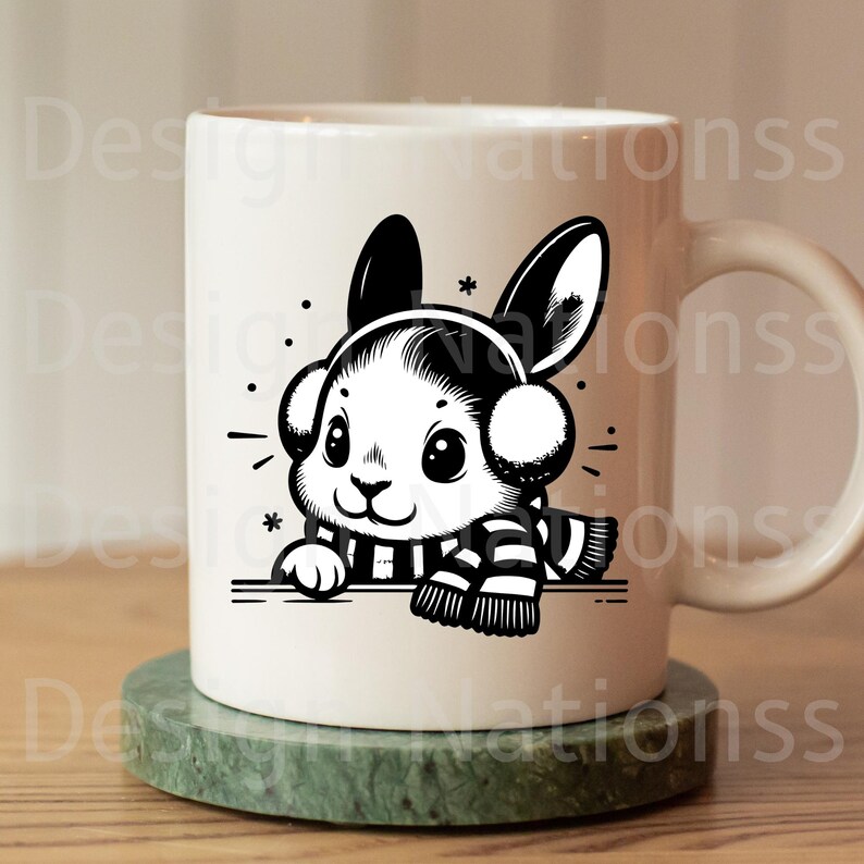 Cute Christmas Animals SVG Bundle Clipart, Christmas Designs, Cow ...