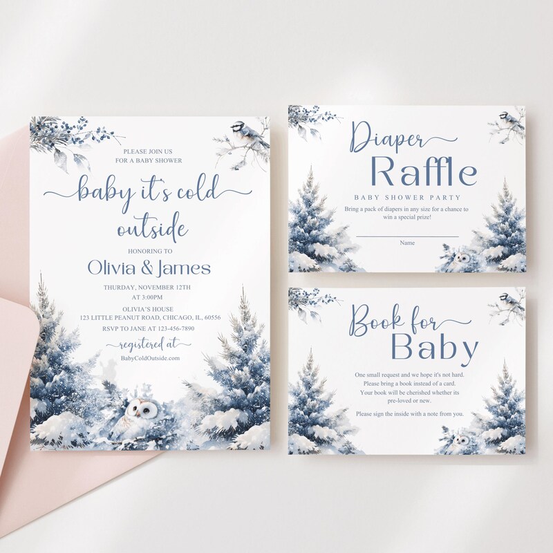 Baby Its Cold Outside Baby Shower - Etsy
