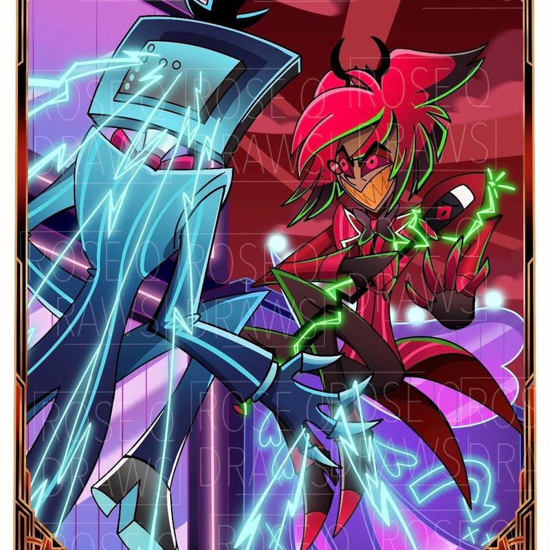 Hazbin Hotel Trading Cards - Etsy