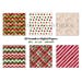 Festive Red & Green Christmas Seamless Digital Paper Set, 20 Holiday ...