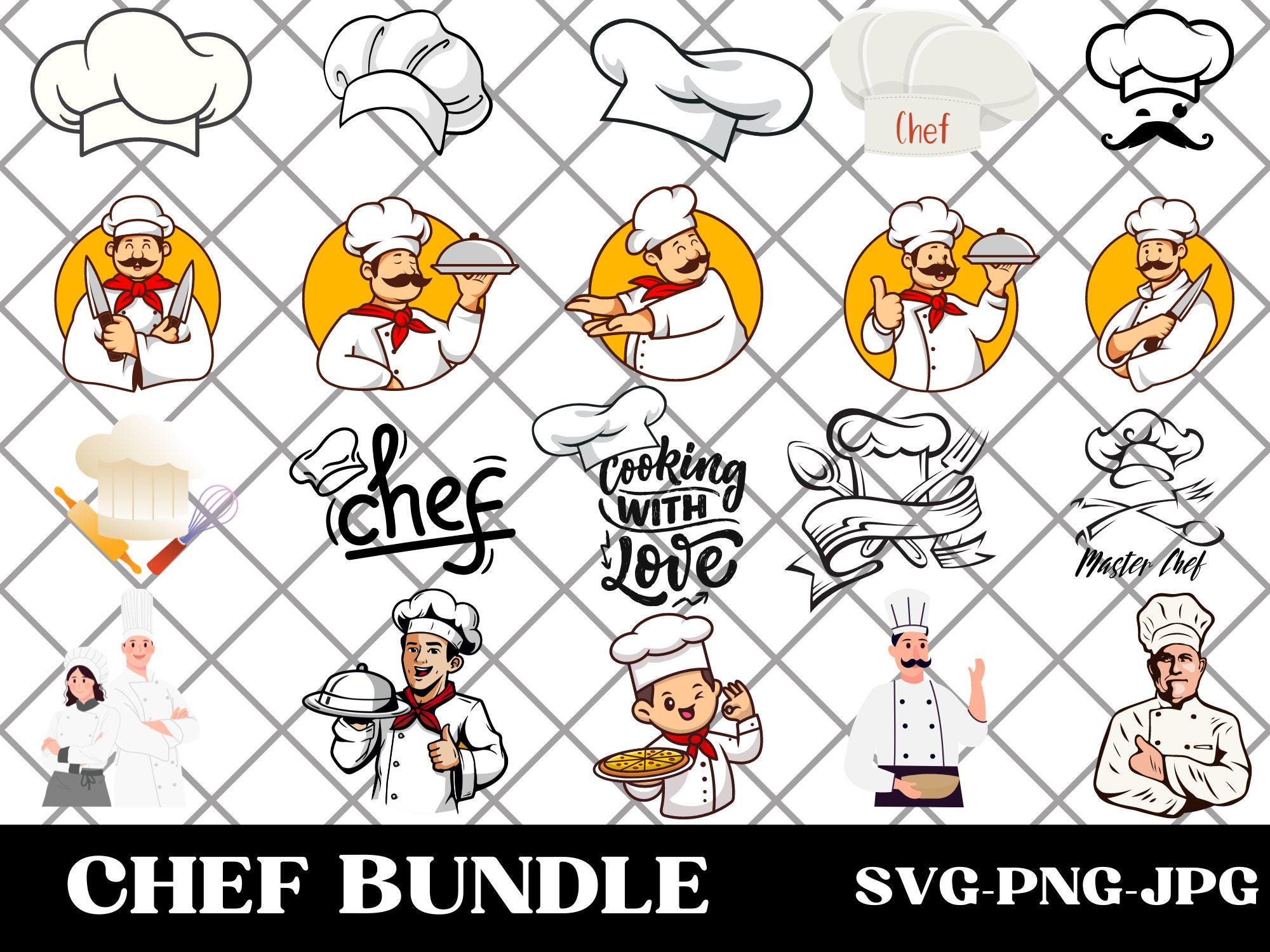Chef Tools Svg, Cooking Tools Svg, Chef Logo Svg, Restaurant Logo Svg ...