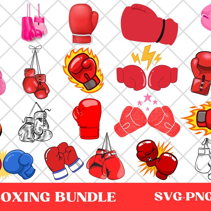 Boxing Svg - Etsy