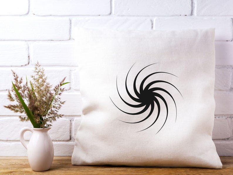 Hypnosis Spiral Svg, Spiral Svg, Swirl Svg, Optical Svg, Geometric Svg ...