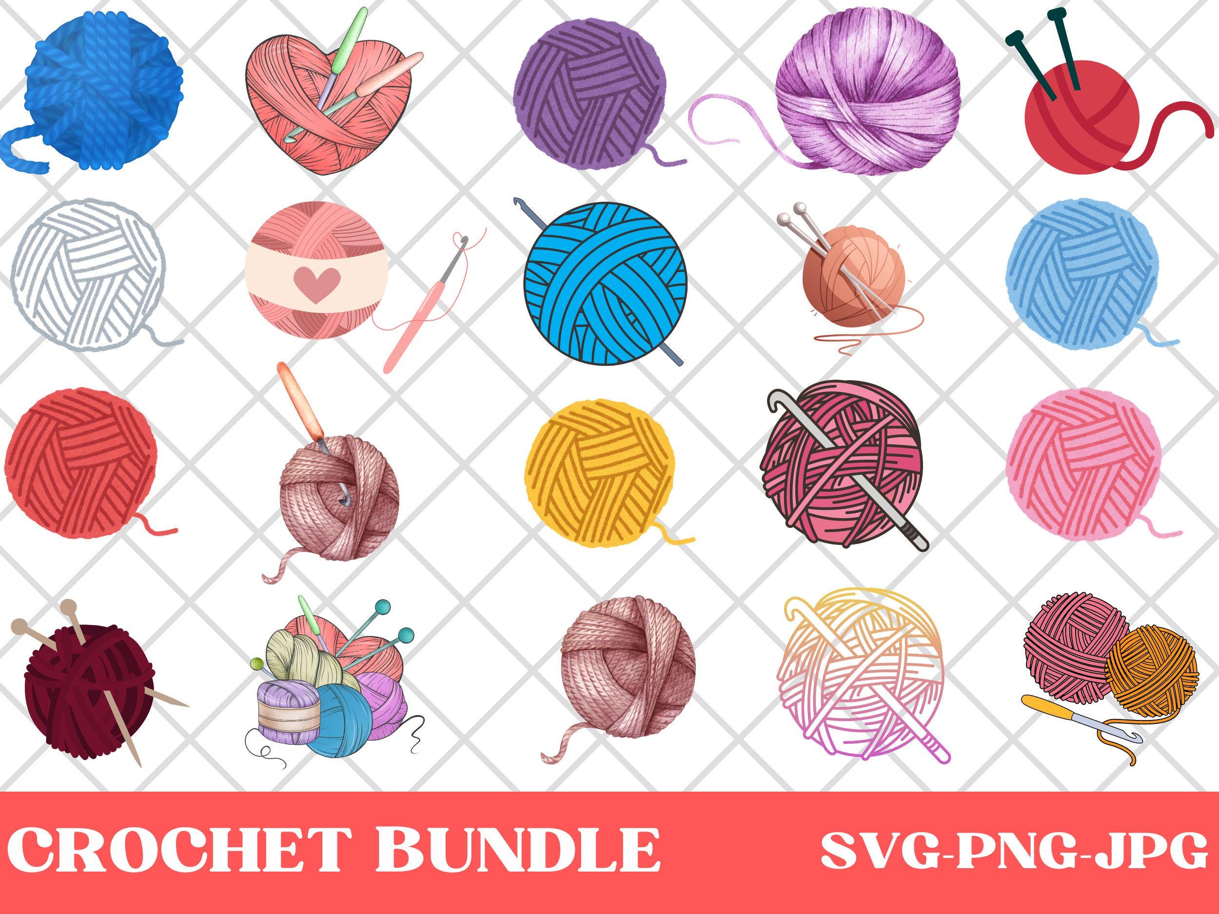 Crochet Svg Bundle Crochet Png Bundle Crochet Shirt Design Bundle ...