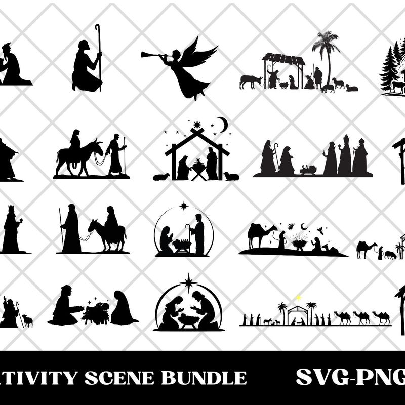 Manger Svg - Etsy