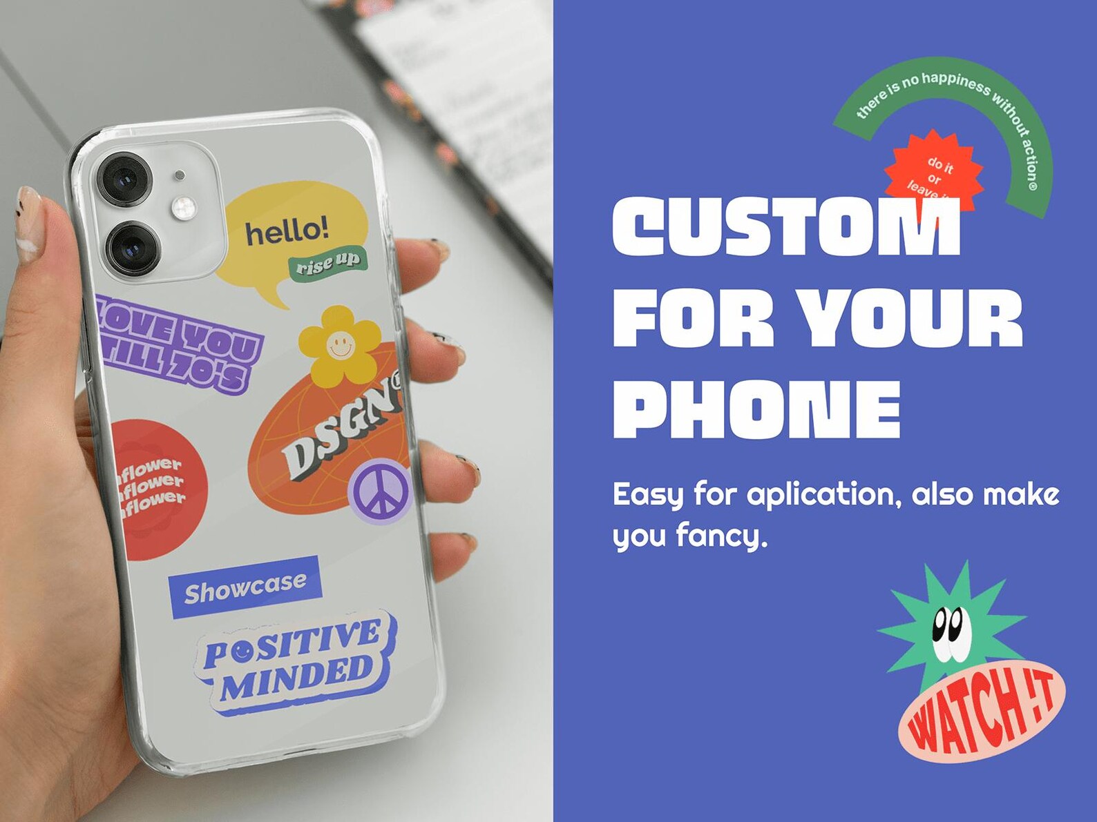 100 Retro Y2K Aesthetic Sticker Icons · 100 Pack · Y2K · Aesthetic ...