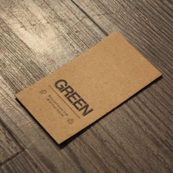 Kraft Paper Cards - Etsy