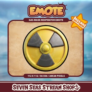 Radioactive Symbol Emote // Military Hazmat Toxic Fallout Nuclear ...