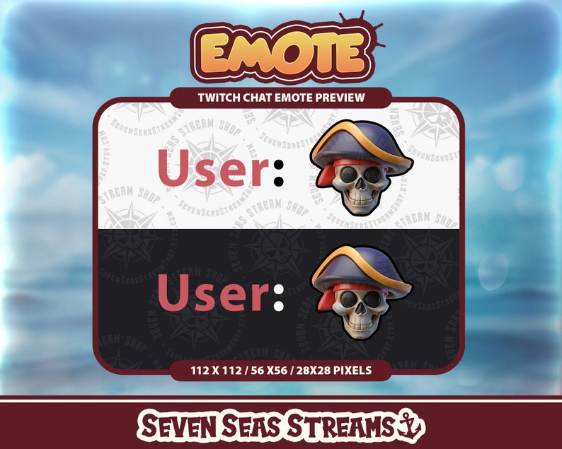 Pirate Captain Skull Emote // Undead Ghostly Swashbuckling Buccaneer ...