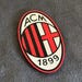 AC Milan Logo Magnet/plywood/sport/soccer/wallart - Etsy