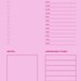 Minimal To-do List / Printable Planner / Task List Template / A4 ...