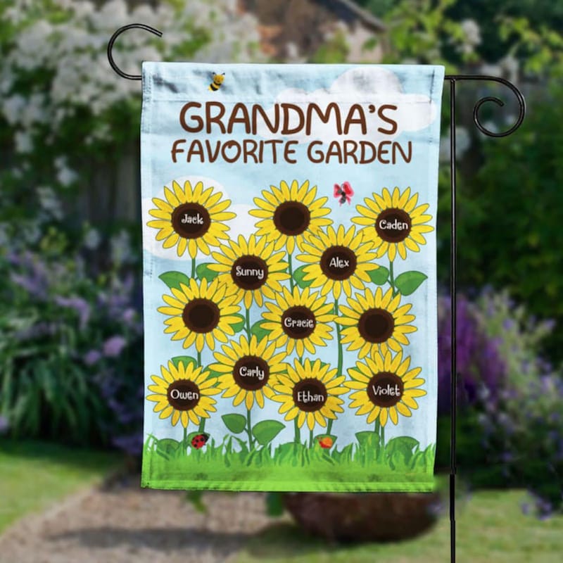 Garden Flag Svg - Etsy